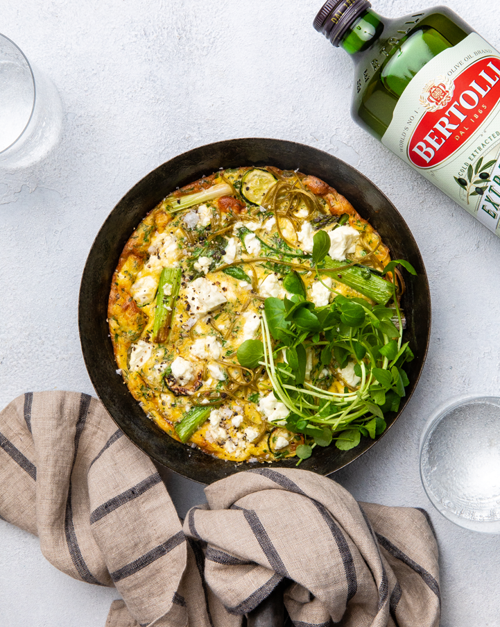 Spring Greens Frittata | Bertolli Olive Oil